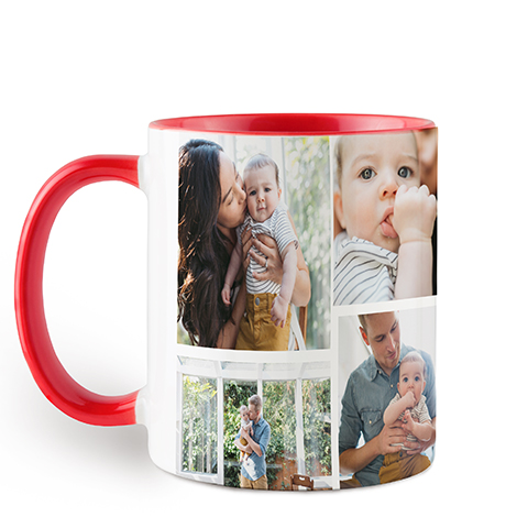 Collage Photo Coffee Mug, 15oz, Black | Mugs | Gifts | Snapfish US