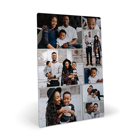 Create Square 5x5 Tabletop Collage Photo Panel | Snapfish US