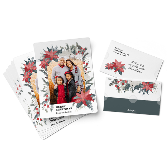 Compare Personalized Seal + Send Photo Card Designs | 3 Photo | Snapfish US